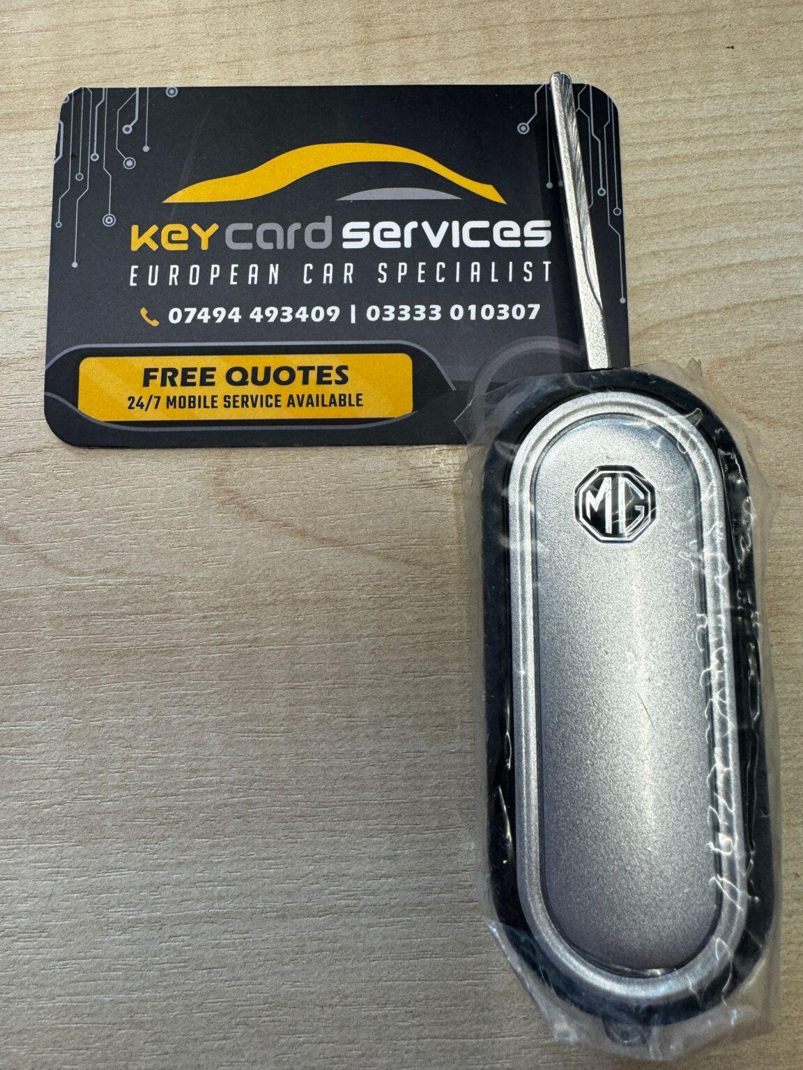 MG3, 2 Button Flip Smart Remote Key Fob for year 2010 - 2016, 434MHz ...