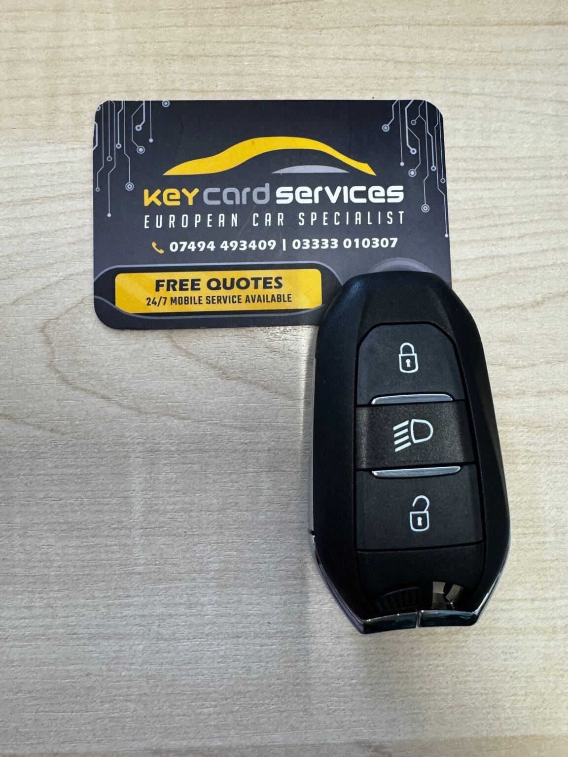 Citroen DS 3 Button Smart Key (Various Models) - Replacement Car Keys ...